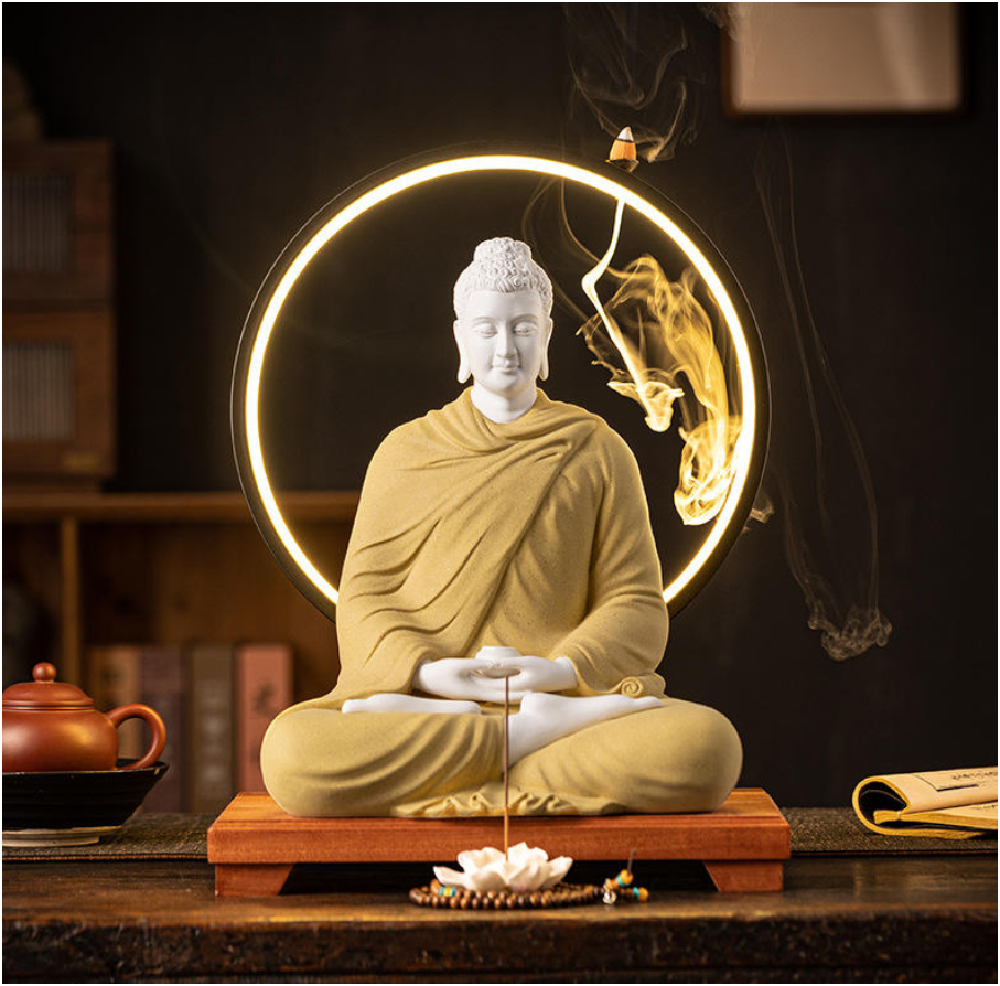 Buddha Circle Lamp Burner – Blessbuddha.com